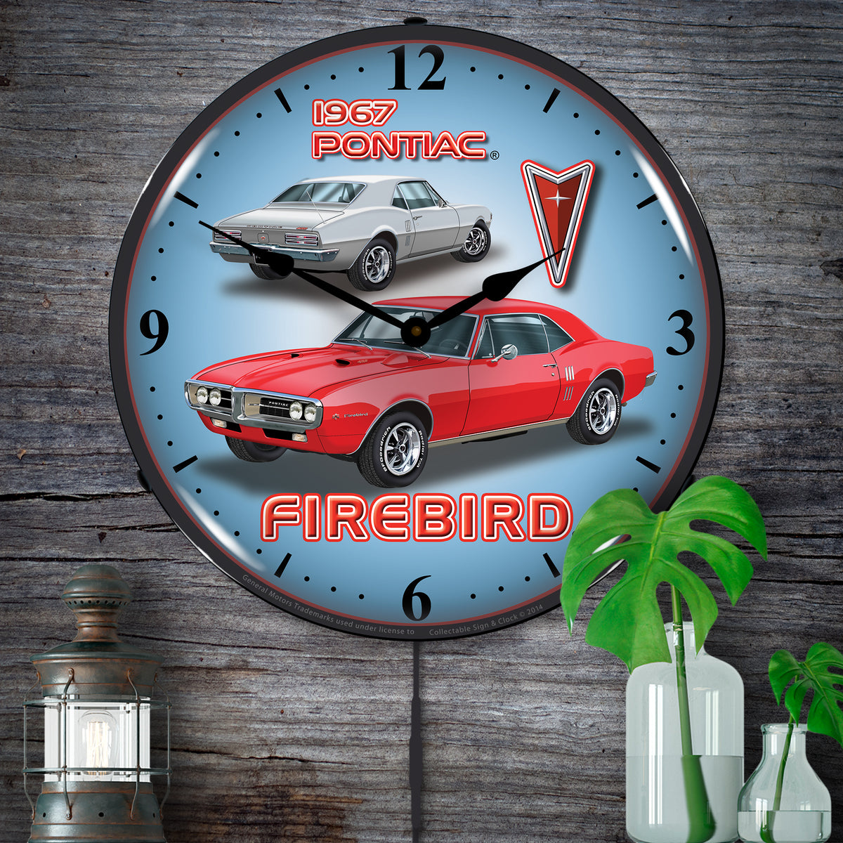 1967 Firebird LED Clock – Studio 21 Graphix