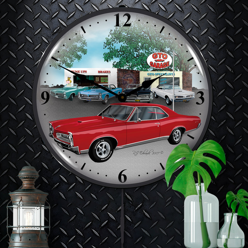 1967 GTO LED Clock – Studio 21 Graphix