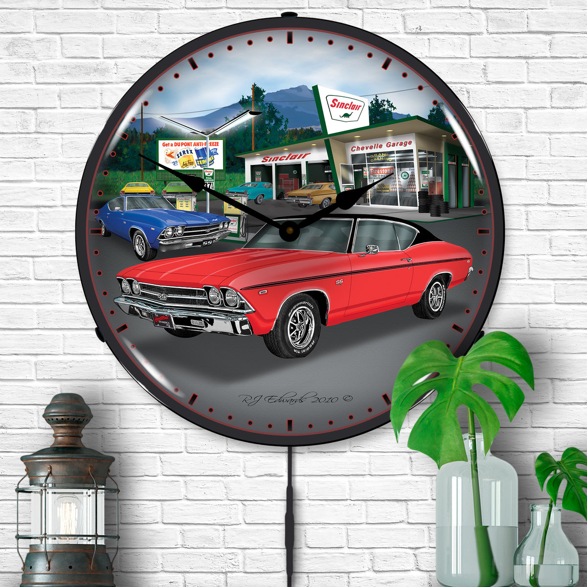 1969 Chevelle LED Clock – Studio 21 Graphix