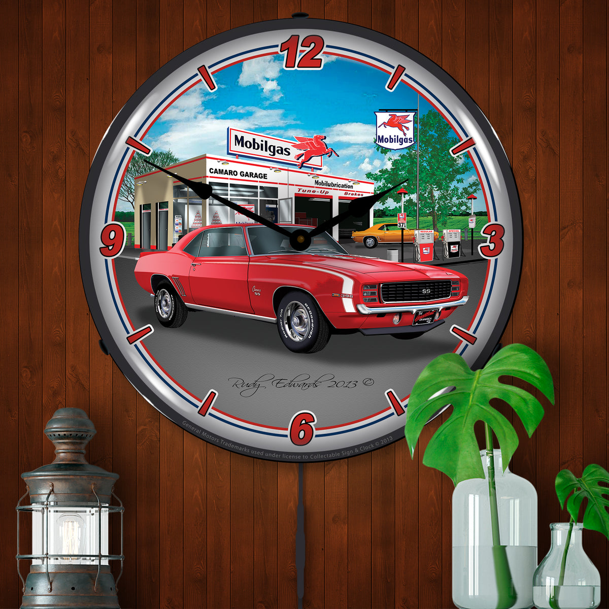 1969 RS SS Camaro Mobil LED Clock – Studio 21 Graphix