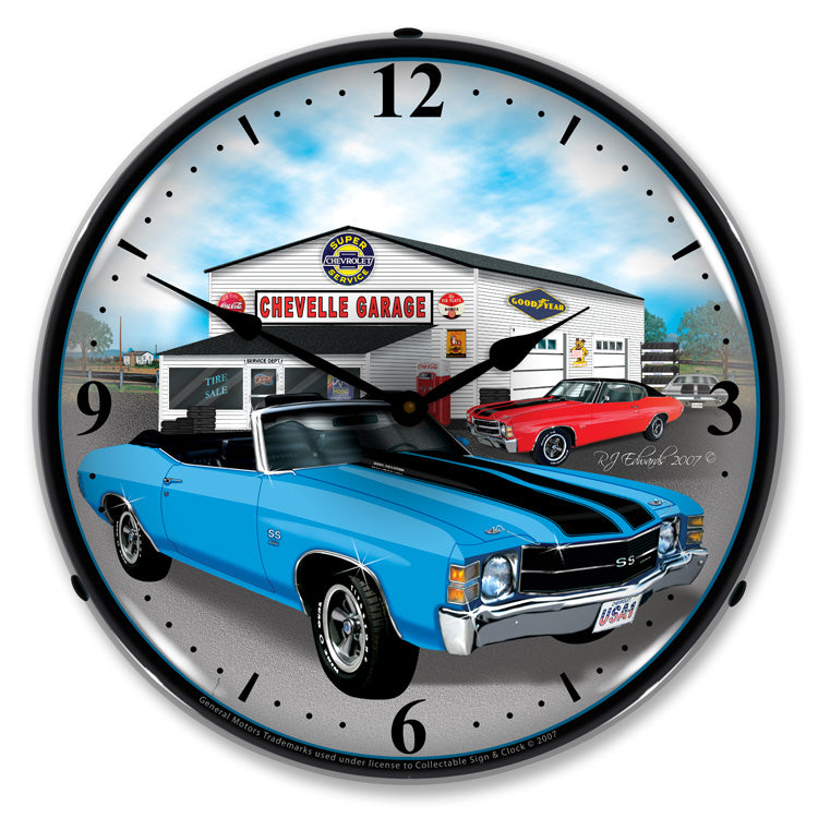 1971 Chevelle LED Clock – Studio 21 Graphix