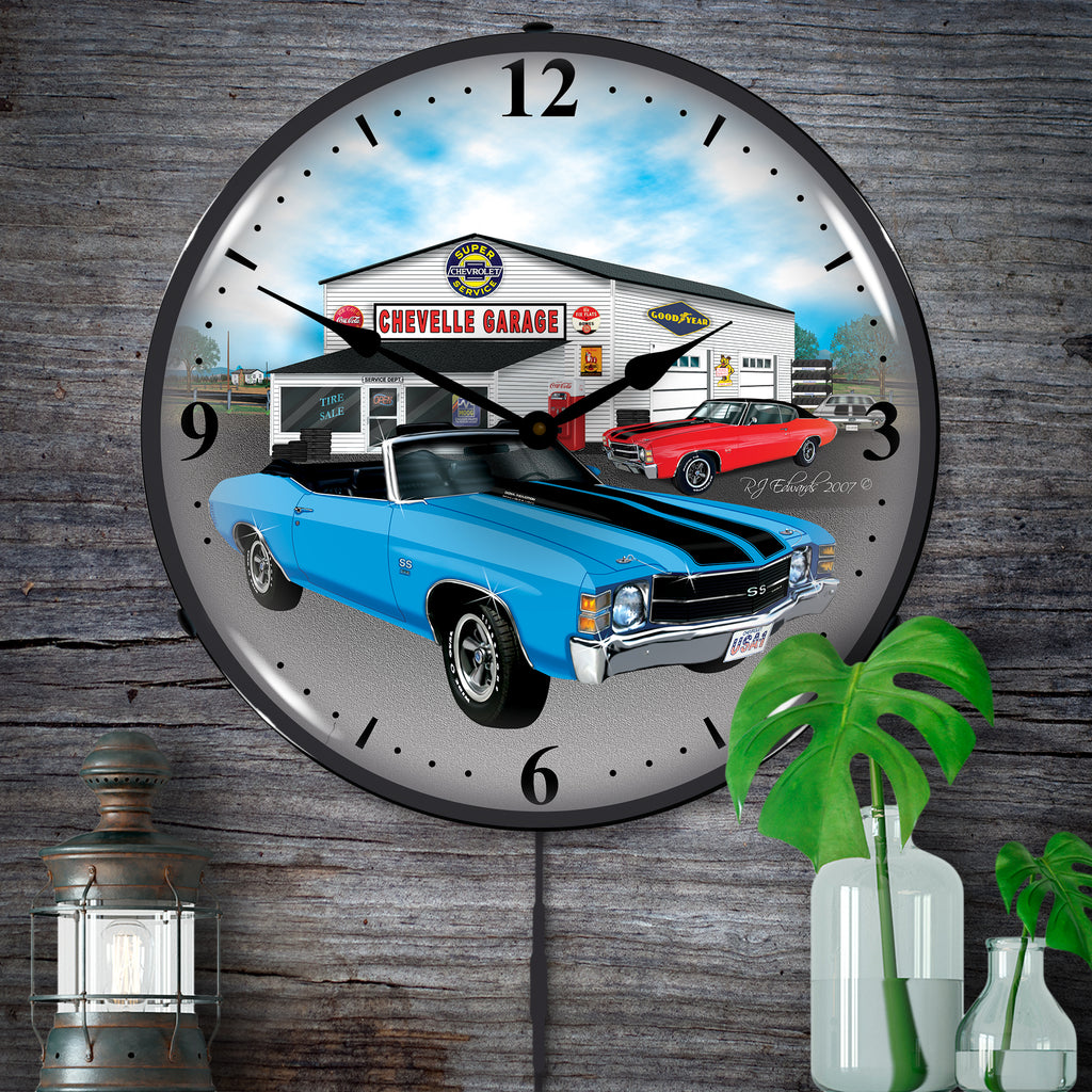 1971 Chevelle LED Clock – Studio 21 Graphix