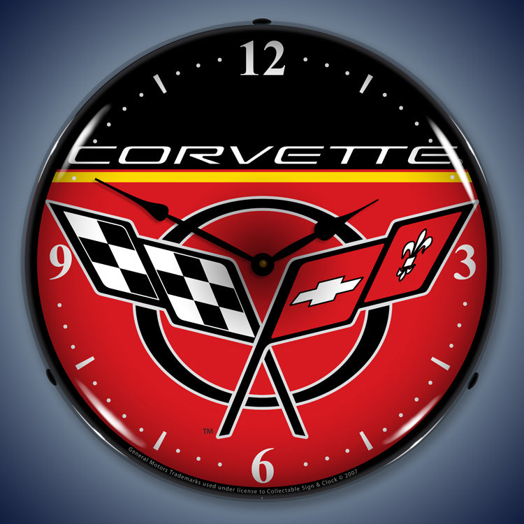 C5 Corvette LED Clock – Studio 21 Graphix